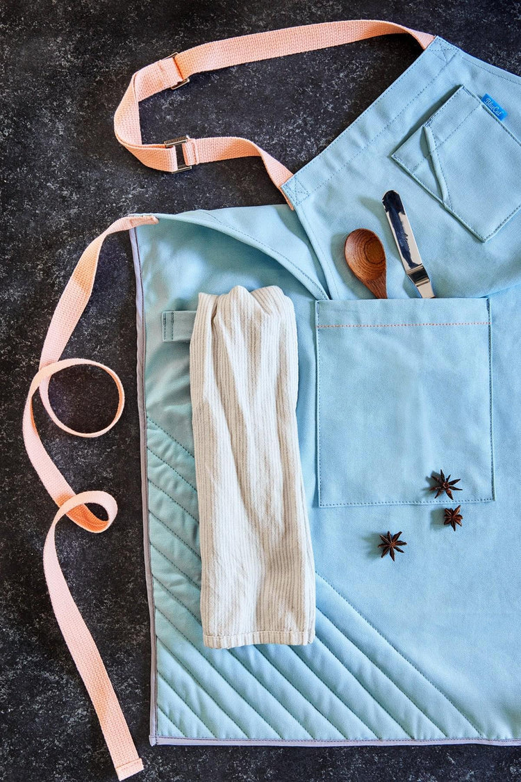 BlueCut and Milk & Cardamom Collaboration | BlueCut Aprons