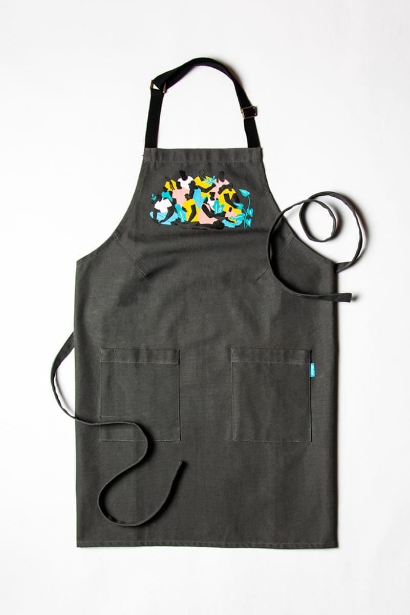 BlueCut and Alex Bowman Collaboration Handmade Chef Apron – BlueCut Aprons