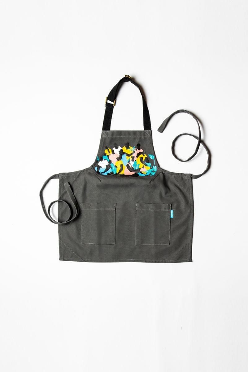 BlueCut and Alex Bowman Collaboration Handmade Chef Apron – BlueCut Aprons